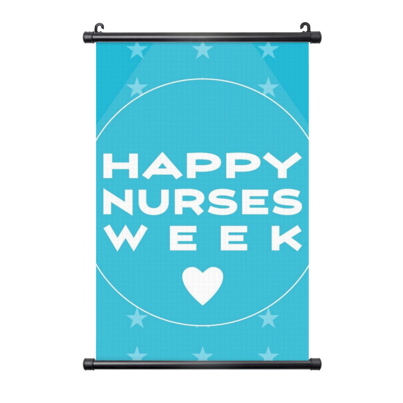 Happy Nurse Appreciation Week 2025 Poster Wall Art Banner Backdrop ...