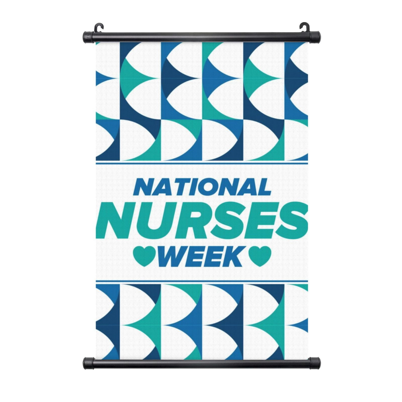 Happy Nurse Appreciation Week 2025 Poster Wall Art Banner Backdrop ...