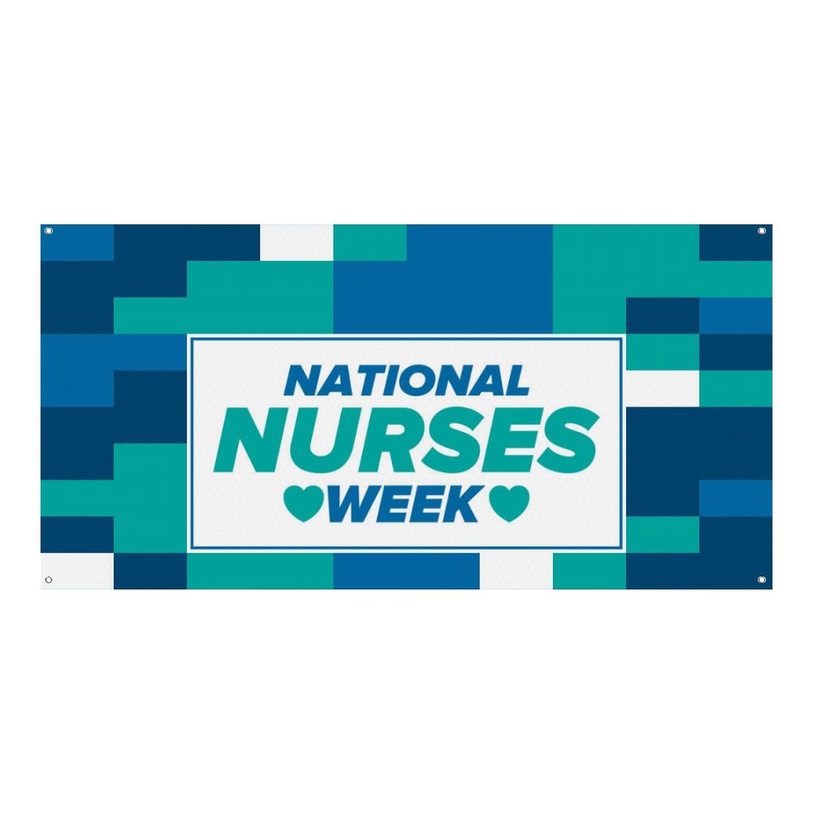 Happy Nurse Appreciation Week Day Banners Flag Hanging Backdrop Sign ...