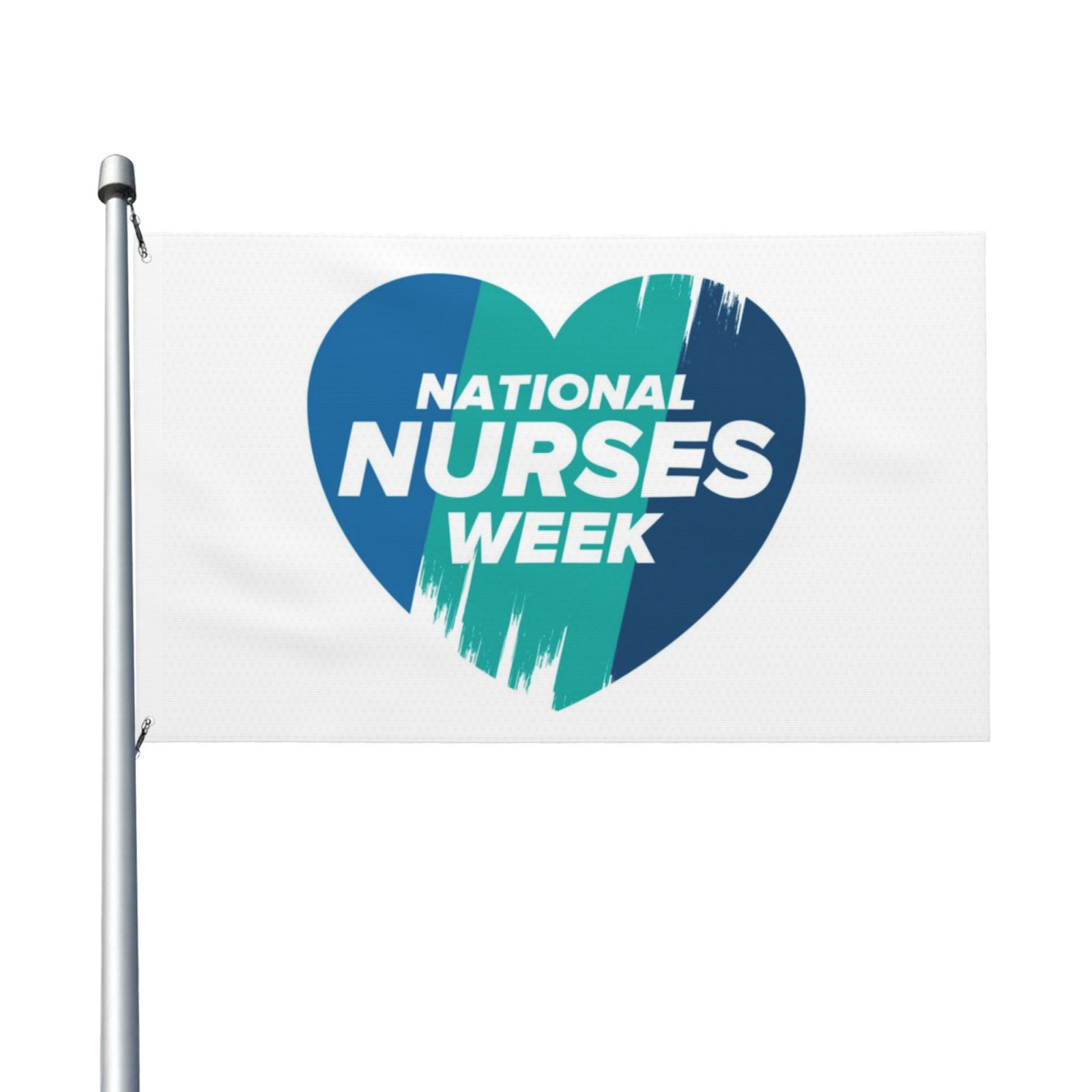 Happy Nurse Appreciation Week Flag 3x5 Ft Double-Sided Flag Outdoor ...