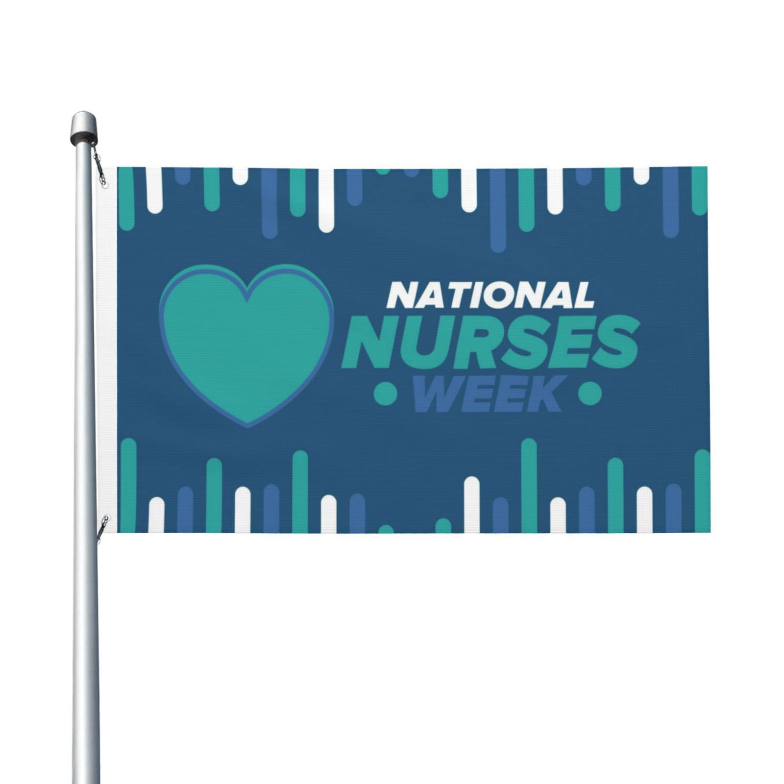 Happy Nurse Appreciation Week Flag 3x5 Ft Double-Sided Flag Outdoor ...