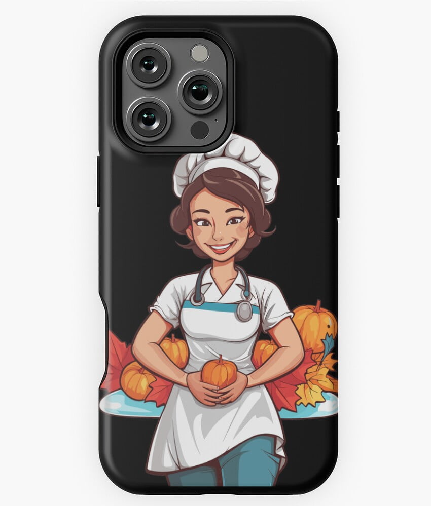 Happy Nurse THANKSGIVING Holiday Phone Case for iPhone 16 15 14 13 12 ...