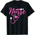 Happy Nurse Week 2024 Wound Care Nurse RN CNA Work Mom Dad T-Shirt ...