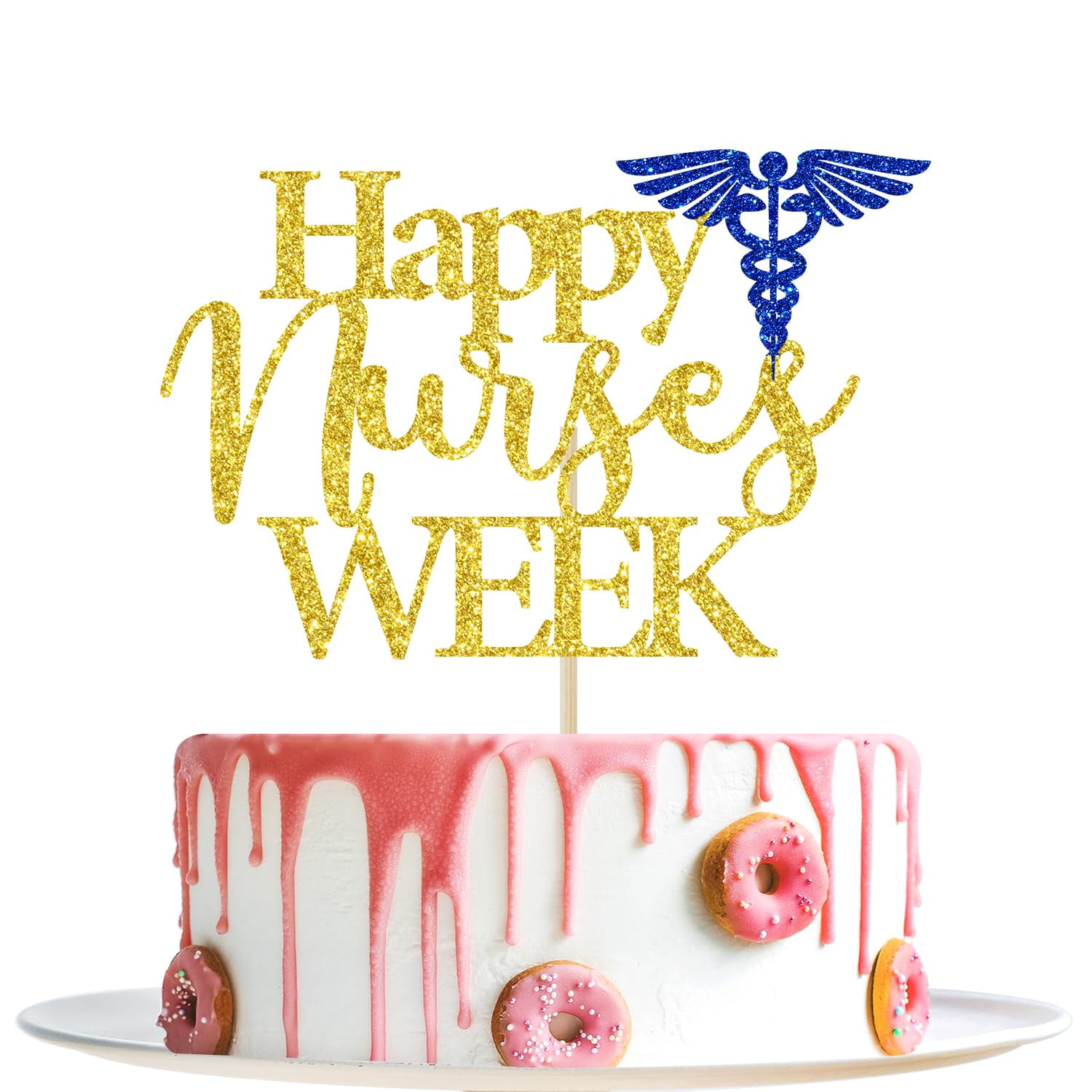 Happy Nurses Week Cake Topper, Thank FSH1 You Nurses Party Decorations ...
