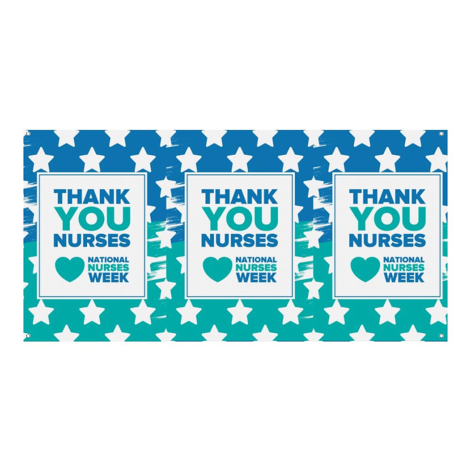 Happy Nurses Week Day Banners Flag Hanging Backdrop Sign Wall ...