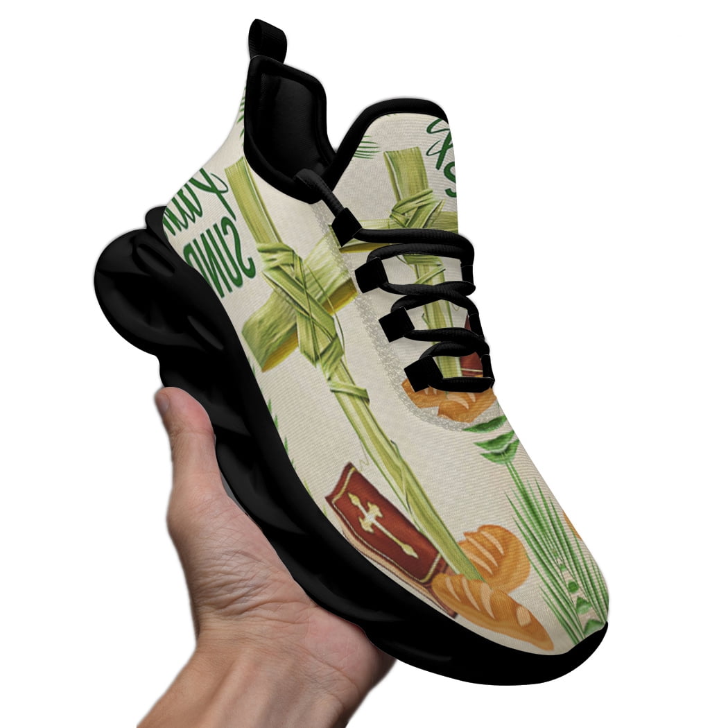 Happy Palm Sunday Jesus Is The Resurrection Happy Easter Shoes Sneakers ...