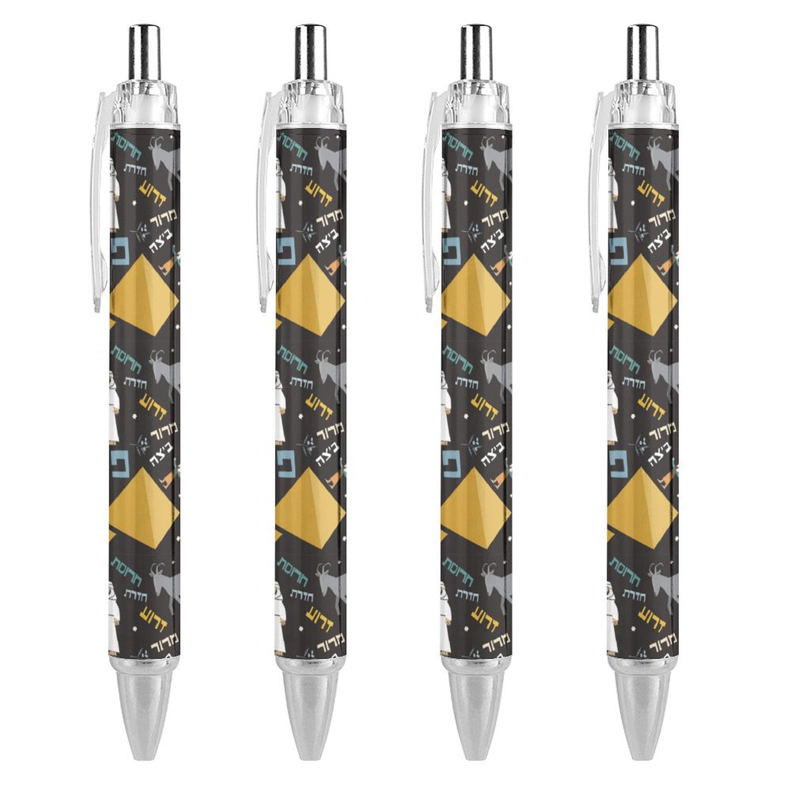 Happy Passover Je-wi-sh Holiday Ballpoint Pen Retractable Pens Black ...