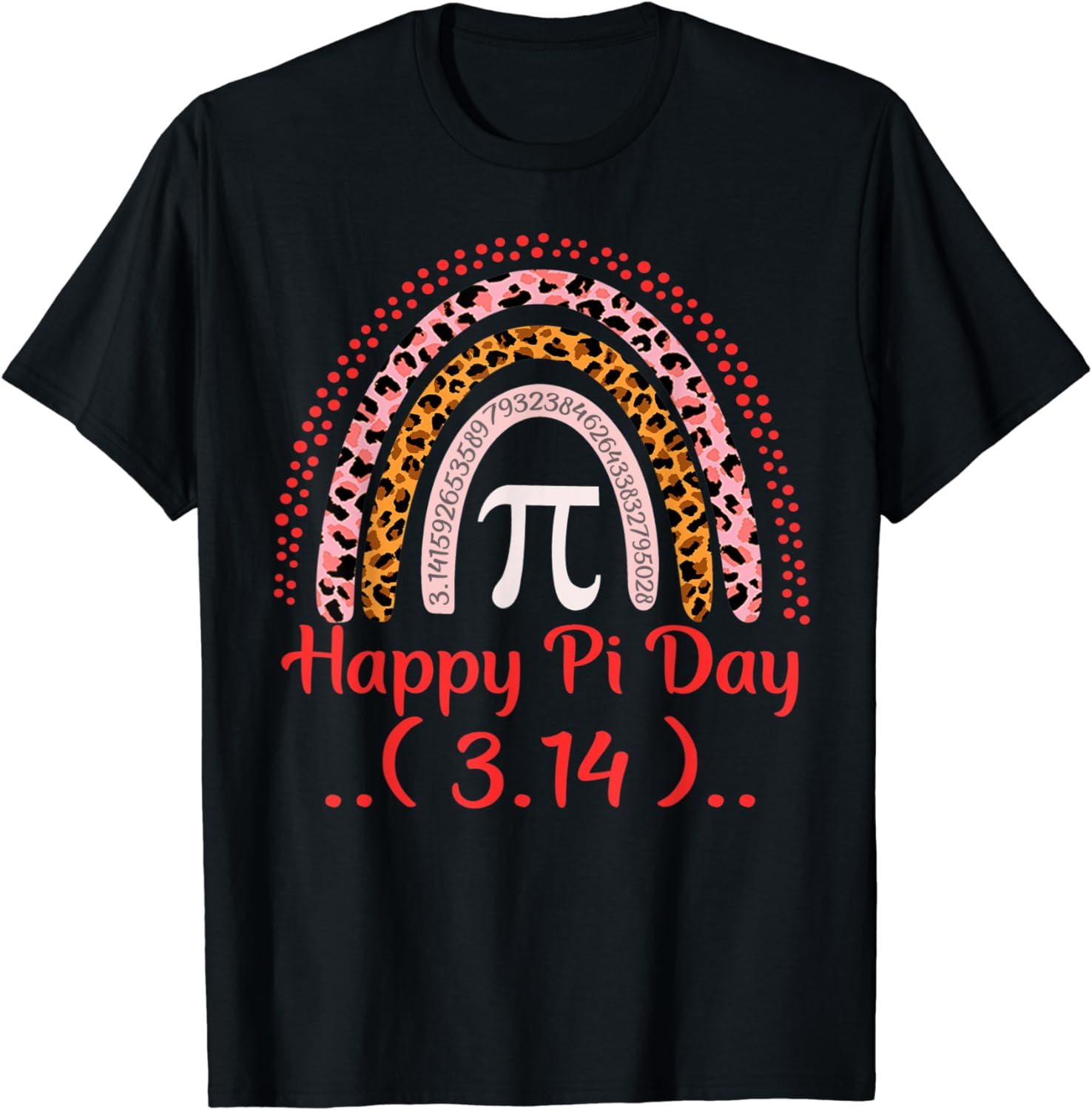 Happy Pi Day 2022 Shirt Fun Pi day 3.14 Math Teacher Rainbow T-Shirt - Walmart.com