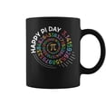 Happy Pi Day Math Teacher Colorful Spiral Pi Numbers 314 Coffee Mugs ...