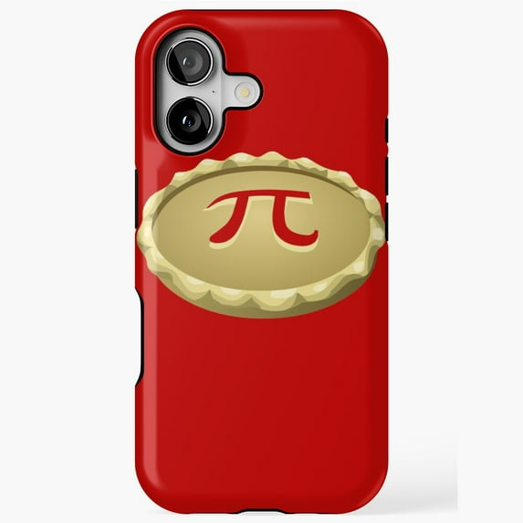 Happy Pi Day Pie Illustration Phone Case for iPhone 17 16 15 14 13 12 ...