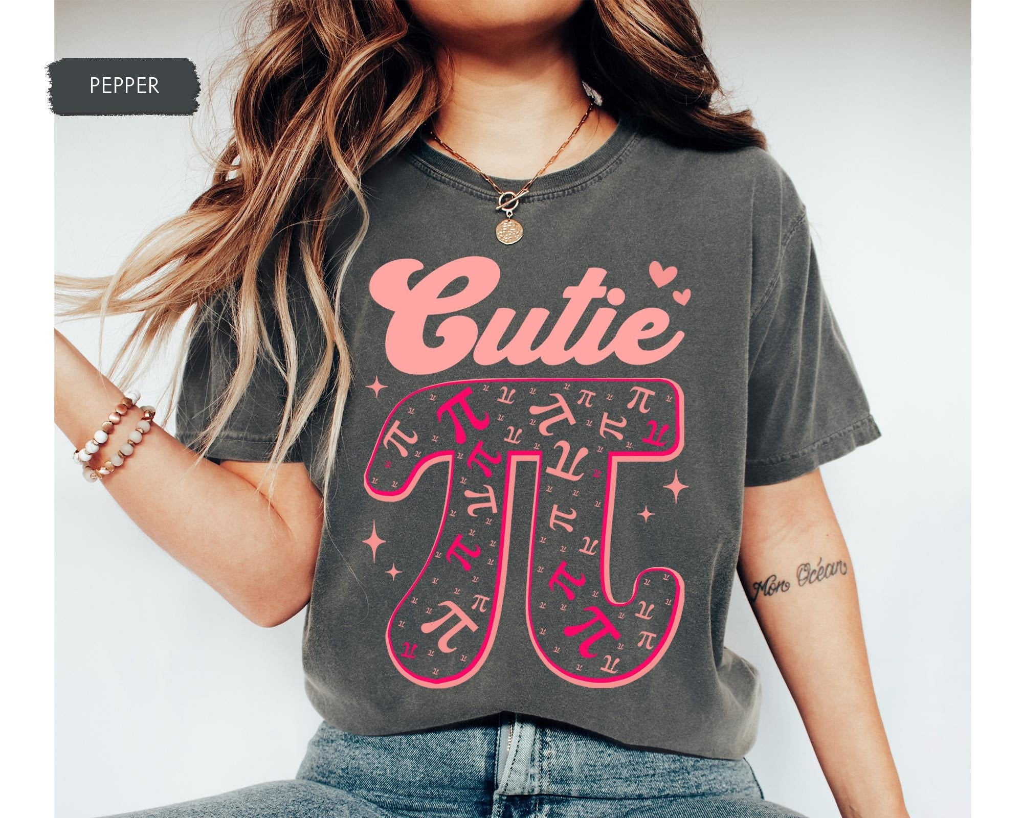 Happy Pi Day Shirt, Funny Math Teacher Shirt, Cutie Pi Shirt, Math Pun ...