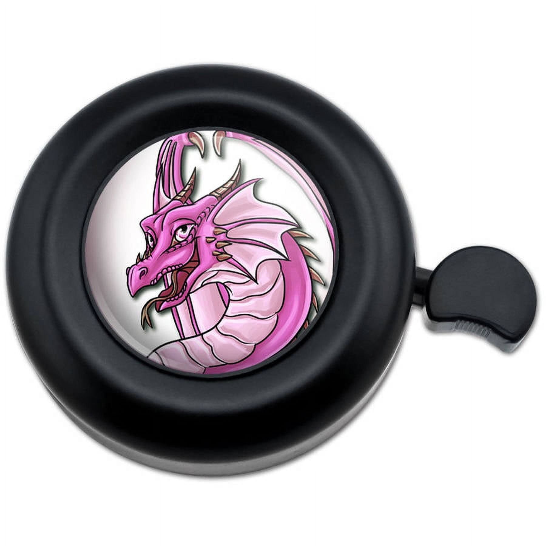 Happy Pink Dragon Cute Fantasy Bicycle Handlebar Bike Bell - Walmart.com