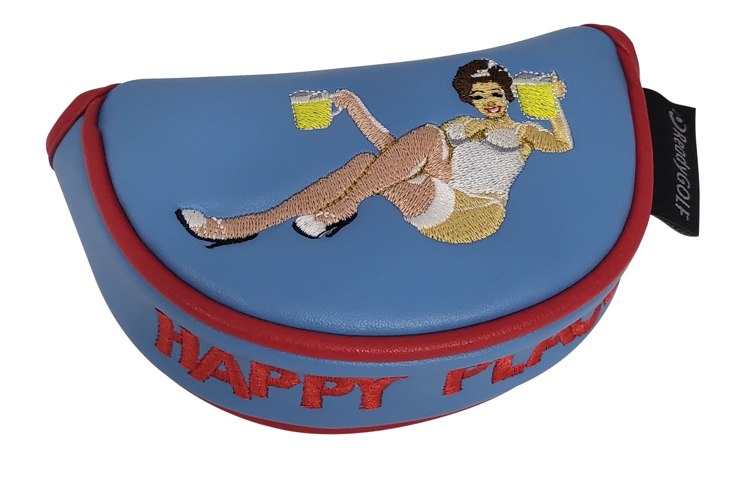 Happy Place Embroidered Putter Cover - Mid Mallet - Walmart.com