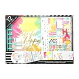 Happy Planner 12-Month Undated Medium Planner Box Kit-Colorful Happy ...