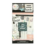 Happy Planner 30 Sheet Value Pack, 585 Colorful Animal Theme Stickers ...