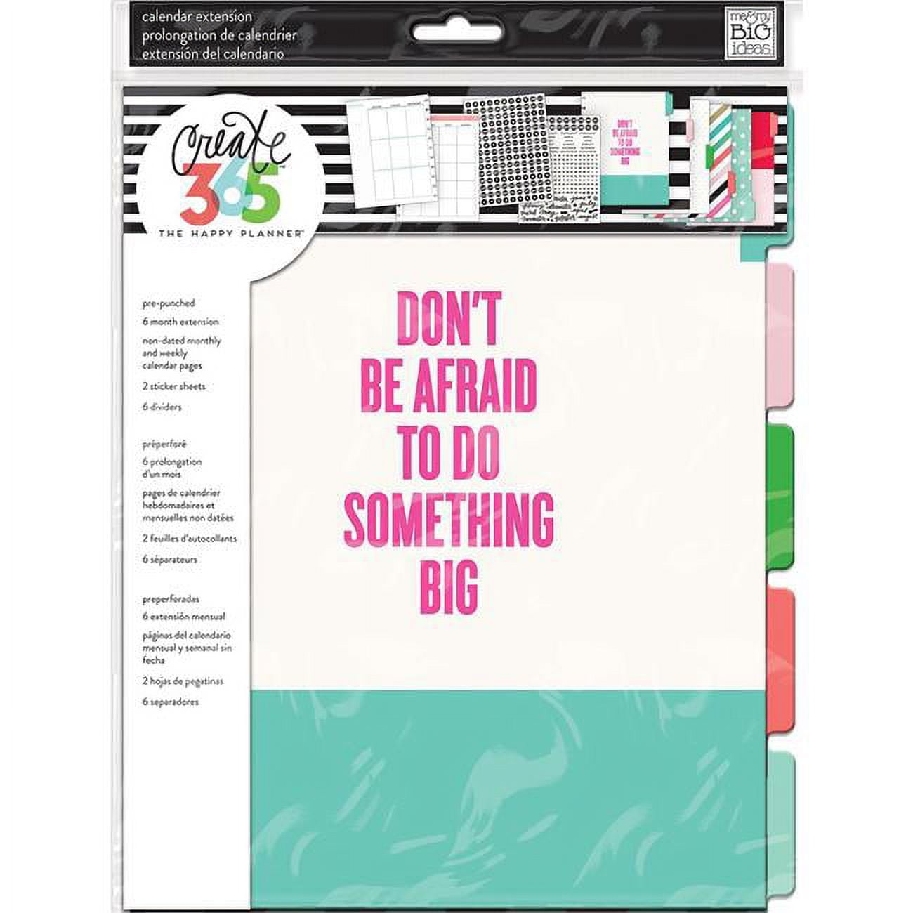 Happy Planner 6-Month Undated Big Planner Extension Pack -Something ...