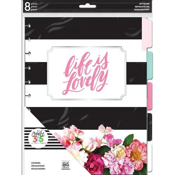 Happy Planner Big Dividers 8/Pkg - Walmart.com