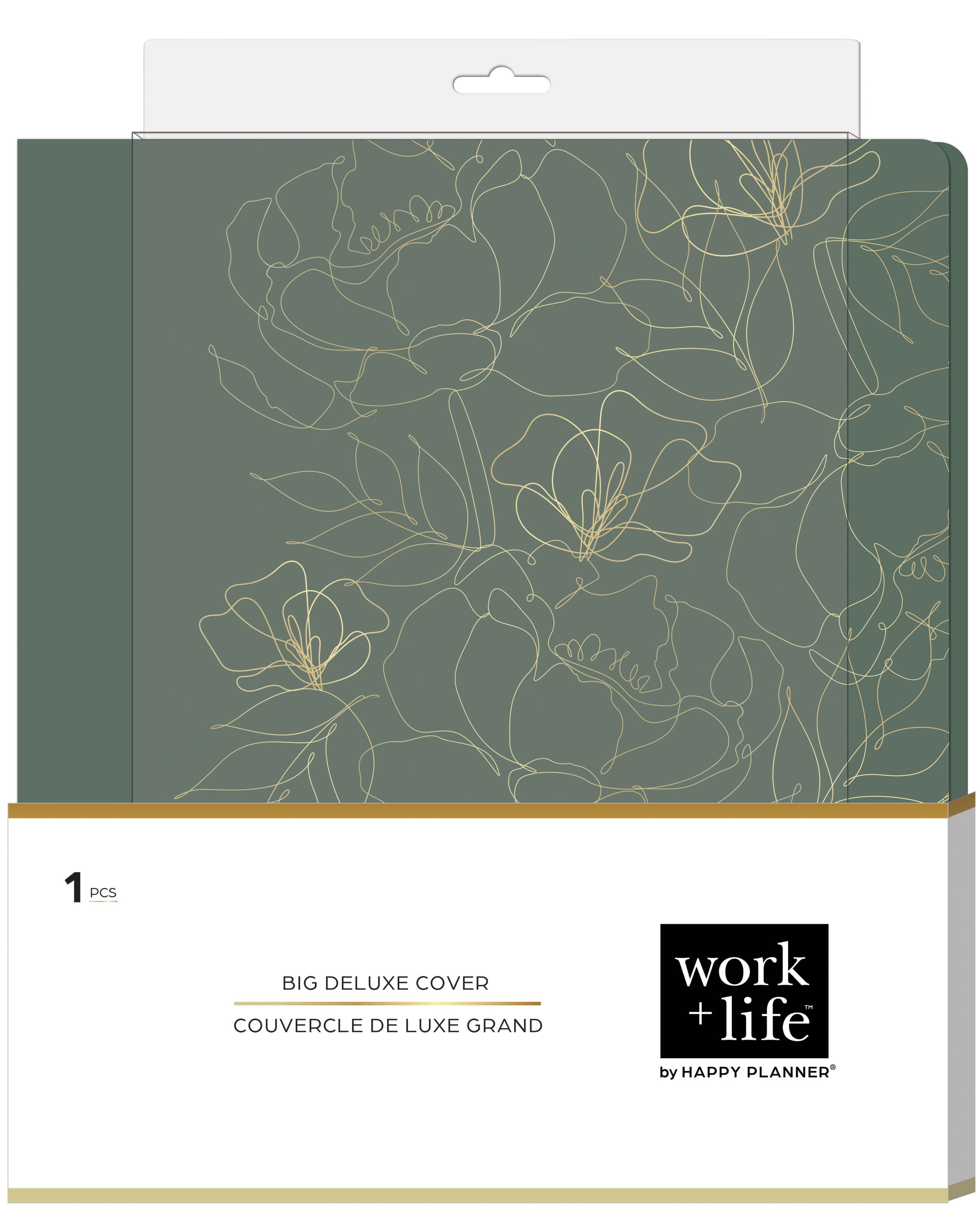 Happy Planner Big Planner Cover-Work + Life Ivy & Rose - Walmart ...
