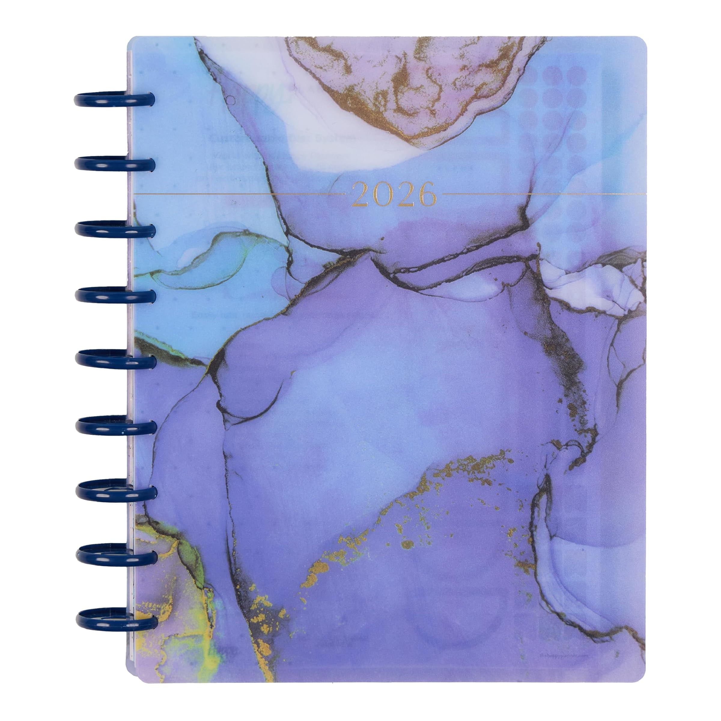 Happy Planner Disc-Bound Planner Jan.–Dec. 2026, Includes 3 Extra ...