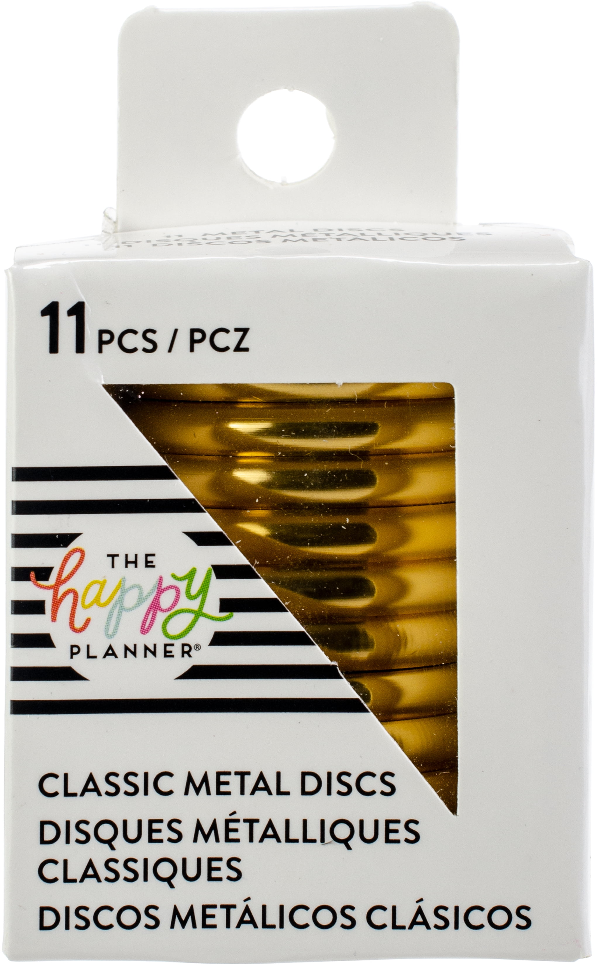 Happy Planner Medium Metal Expander Discs 11/Pkg-Gold - Walmart.com