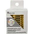 Happy Planner Metal Expander (BIG) Discs 1.75" 11/Pkg-Gold - Walmart.com