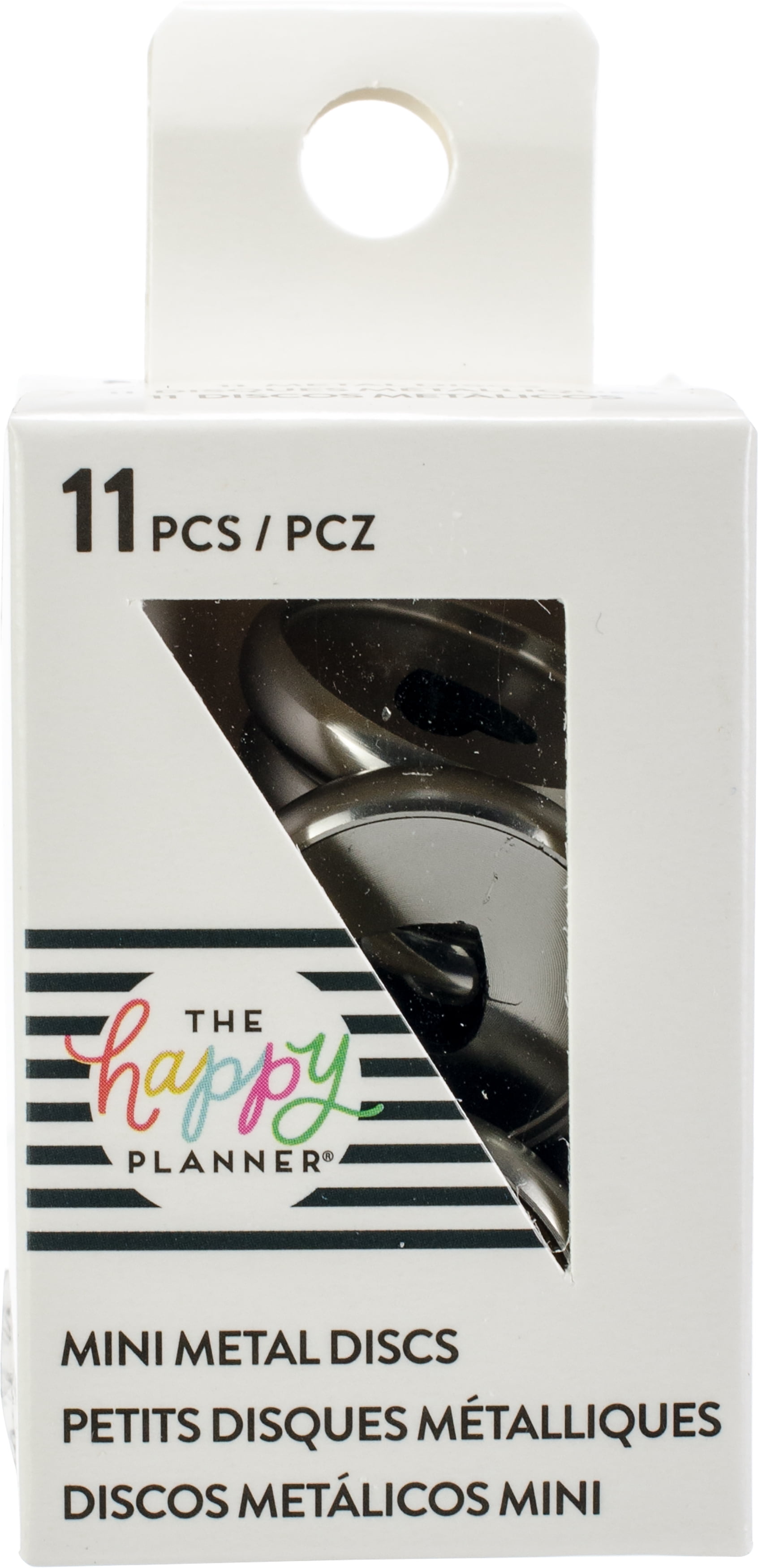 Happy Planner Mini Metal Expander Discs 11/Pkg-Silver - Walmart.com