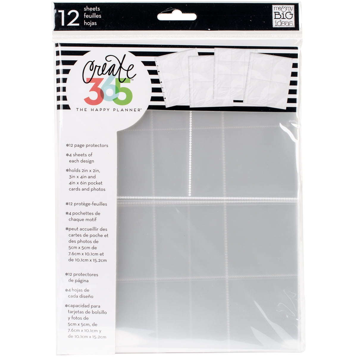 Happy Planner Page Protectors 12/Pkg- - Walmart.com