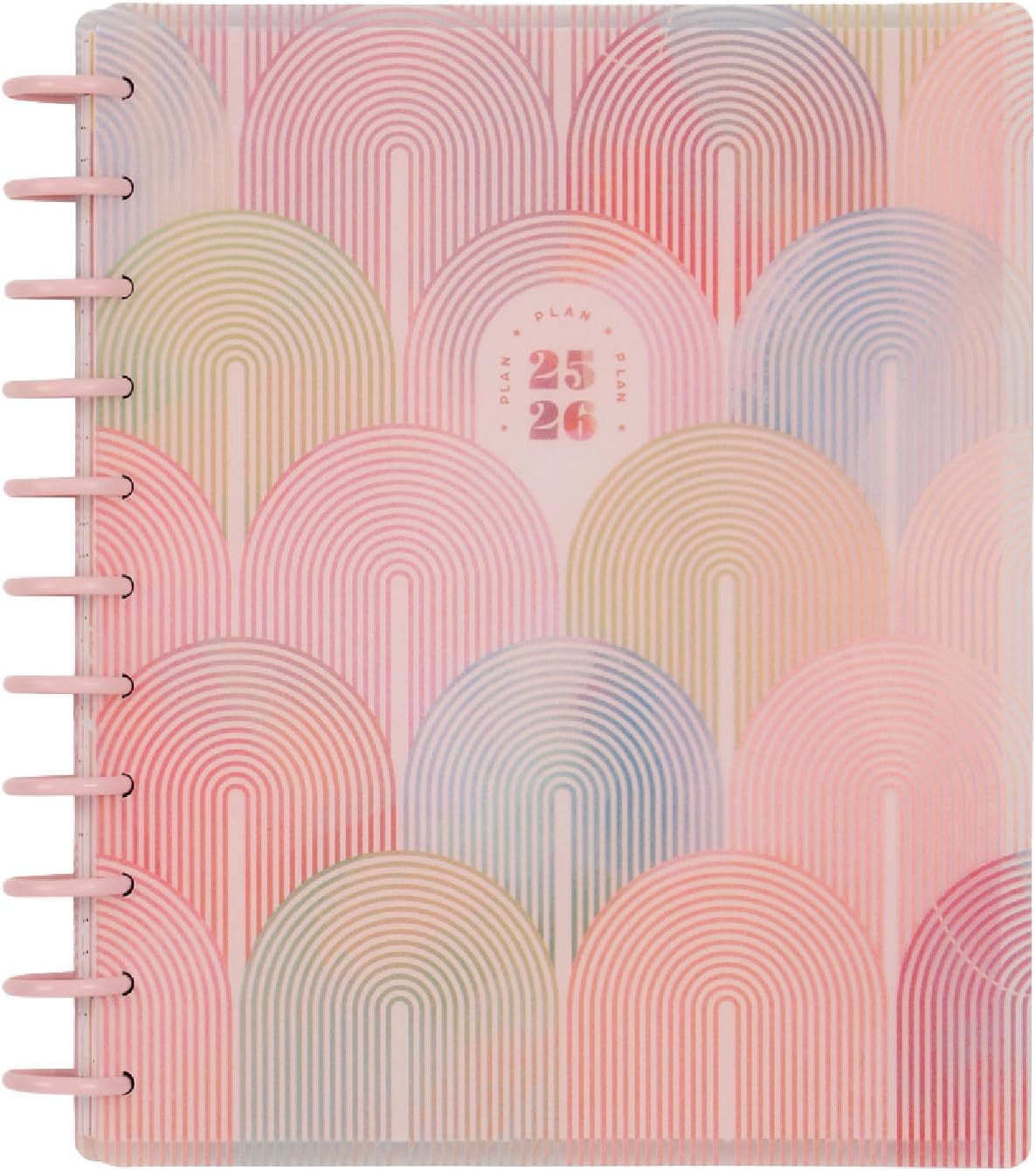 Happy Planner Sustainable Disc-Bound 12-Month Jul. 2025–Jun. 2026 ...