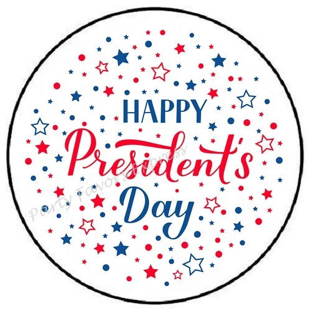 Happy President'S Day Stickers Party Favors Phone Decal Water Bottle ...