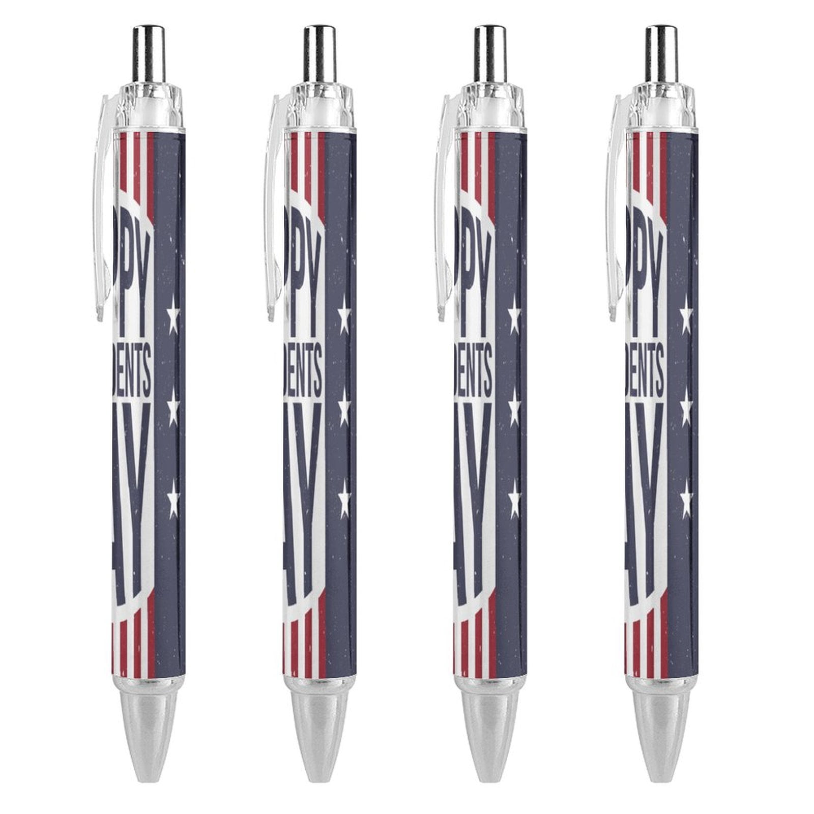Happy President's Day Ballpoint Pen Retractable Pens Black Writing Pen ...
