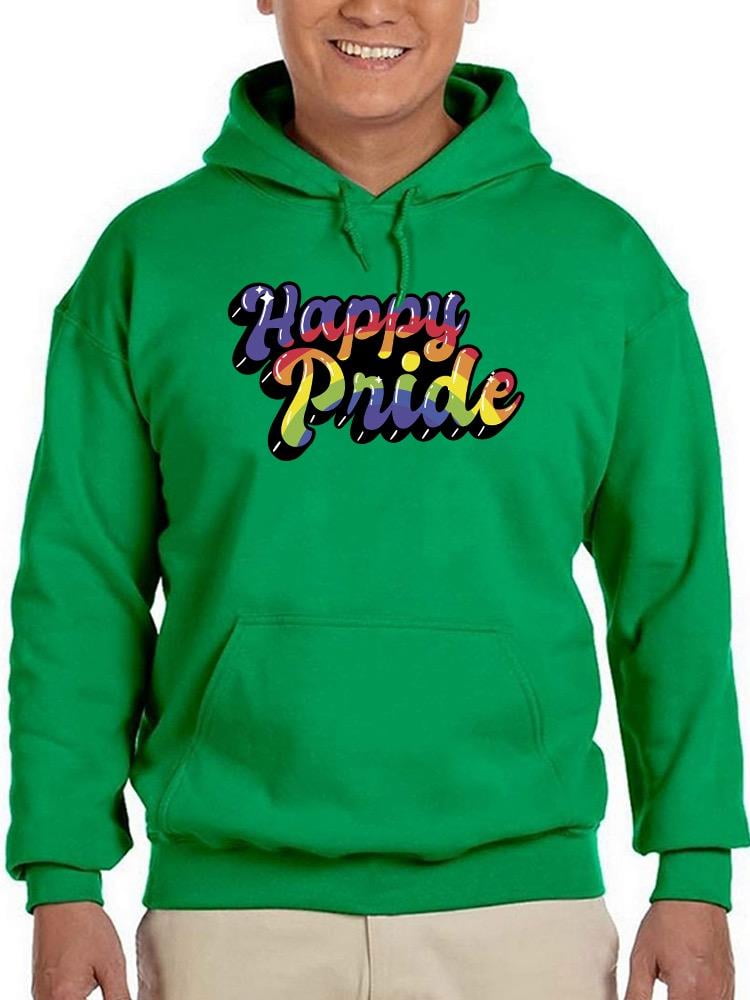 Happy Pride Bubblegum Banner Hoodie Men -Smartprints Designs, Male 4X-Large - Walmart.com