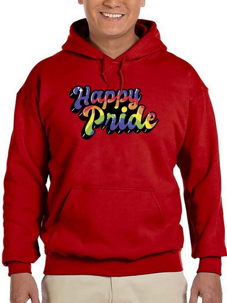 Happy Pride Bubblegum Banner Hoodie Men -Smartprints Designs, Male x-Large - Walmart.com
