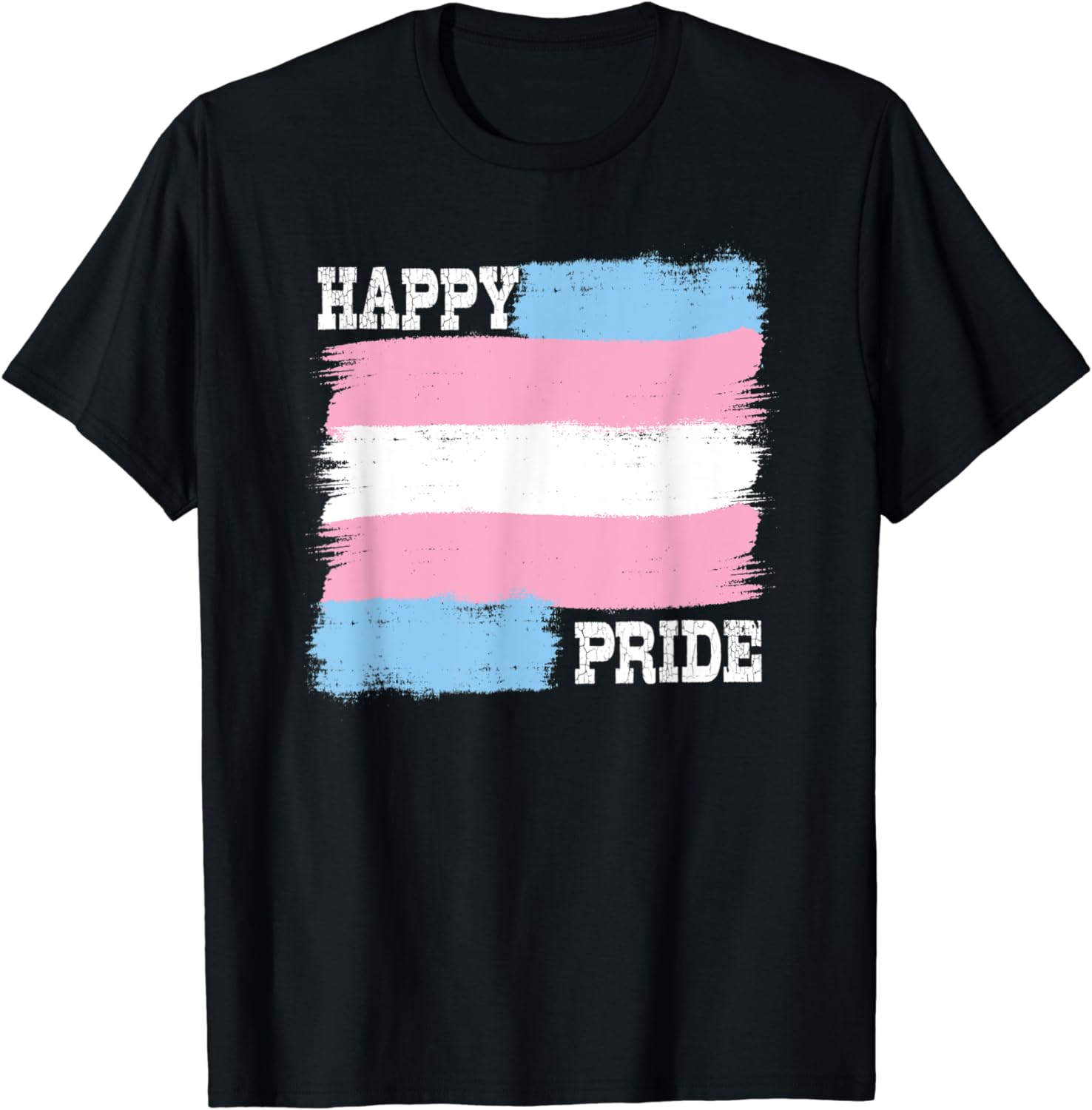 Happy Pride Rainbow LGBTQIA Community Proud Ally Transgender T-Shirt ...