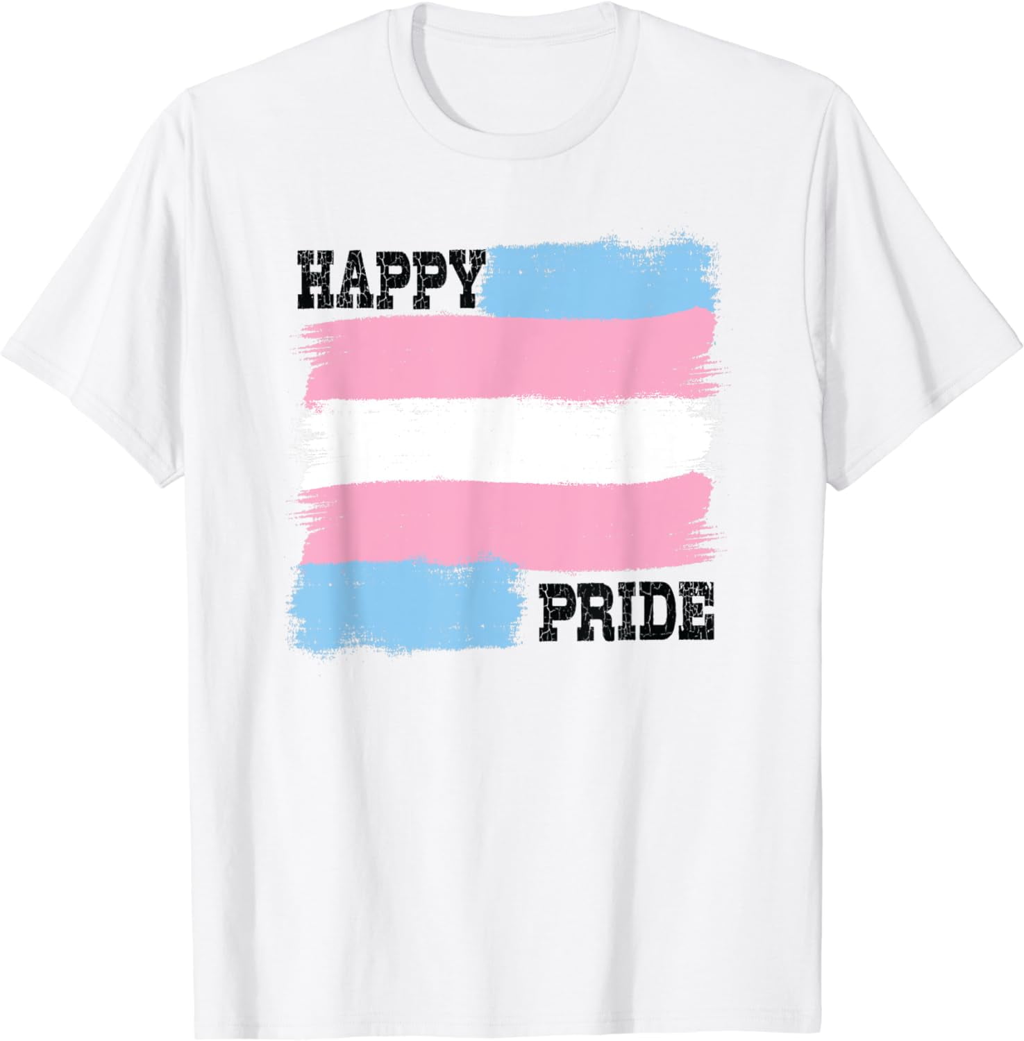 Happy Pride Rainbow LGBTQIA Community Proud Ally Transgender T-Shirt ...