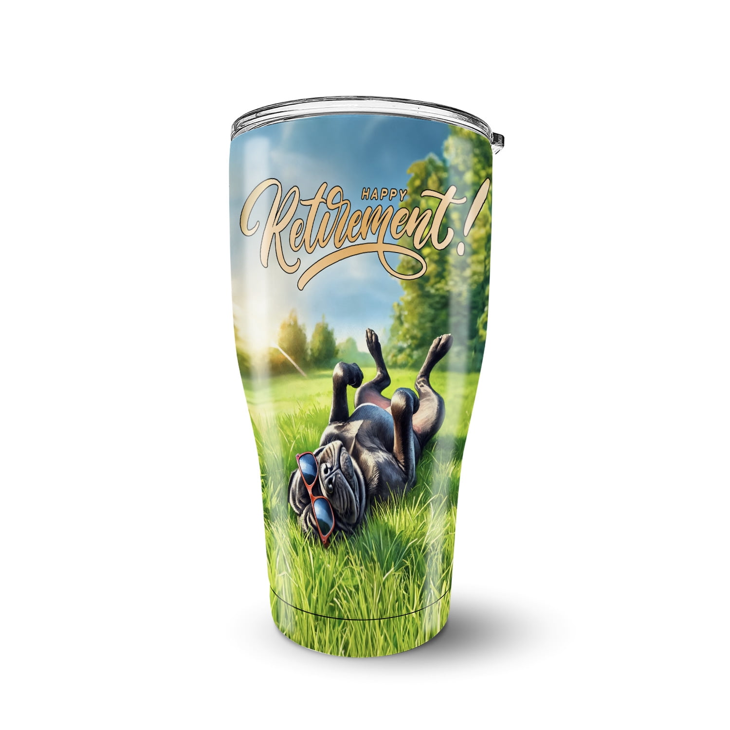 Happy Retirement with Cane Corso Enjoy Life Rest Time 30oz Stainless ...