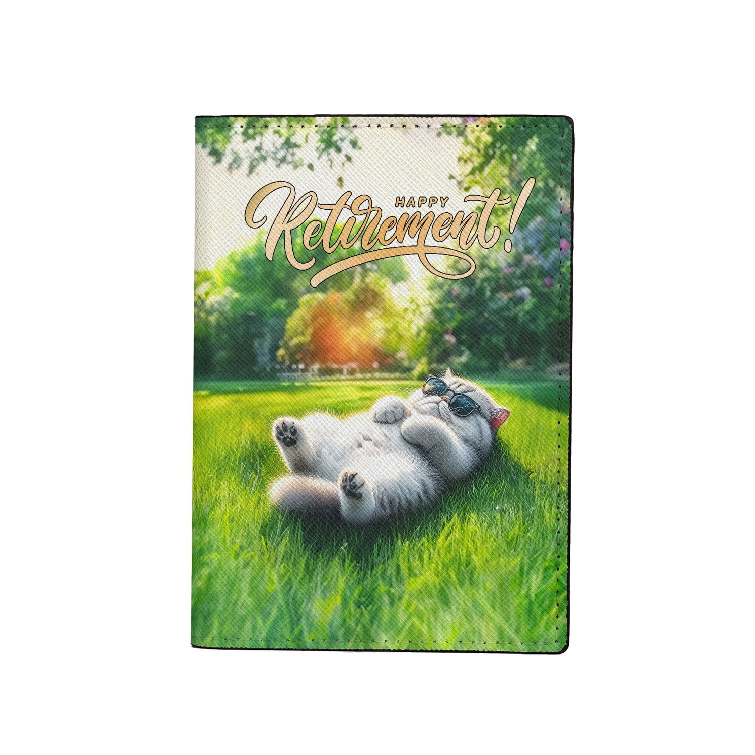 Happy Retirement with Exotic Shorthair Enjoy Life Rest Time Travel ...