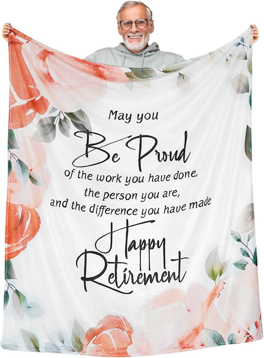 Happy Retirement Gifts for Women 2024 Coworker, Retirement Throw ...