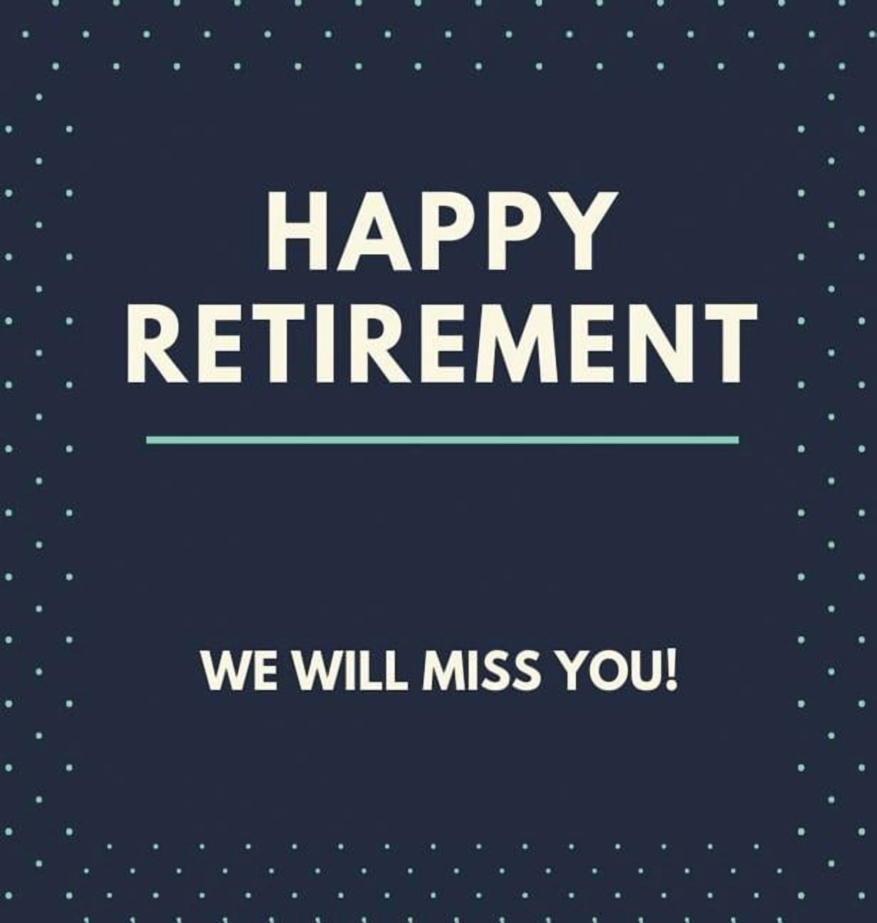 Happy Retirement Guest Book: Guestbook for Retirement, Message Book ...