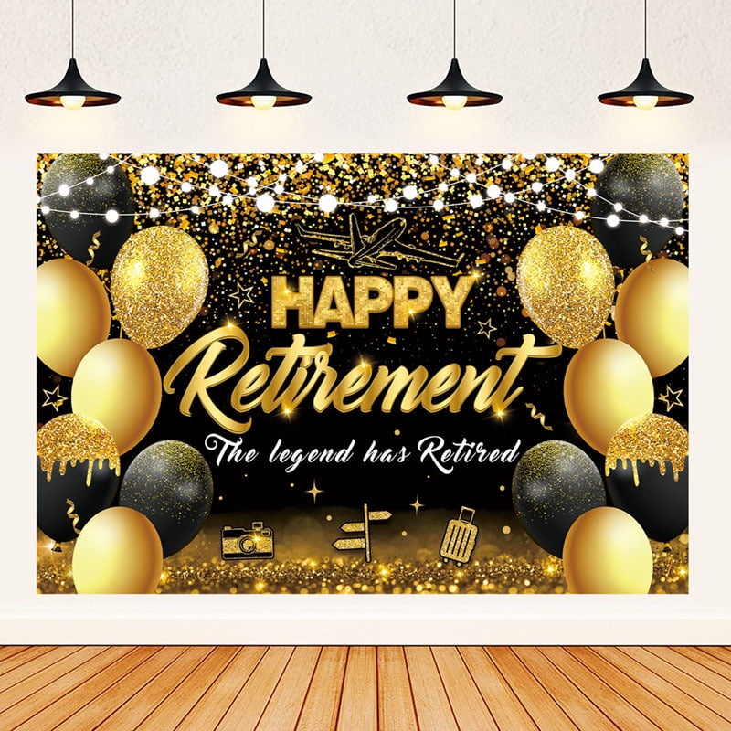 Happy Retirement Photography Background Congratulations Retirement ...