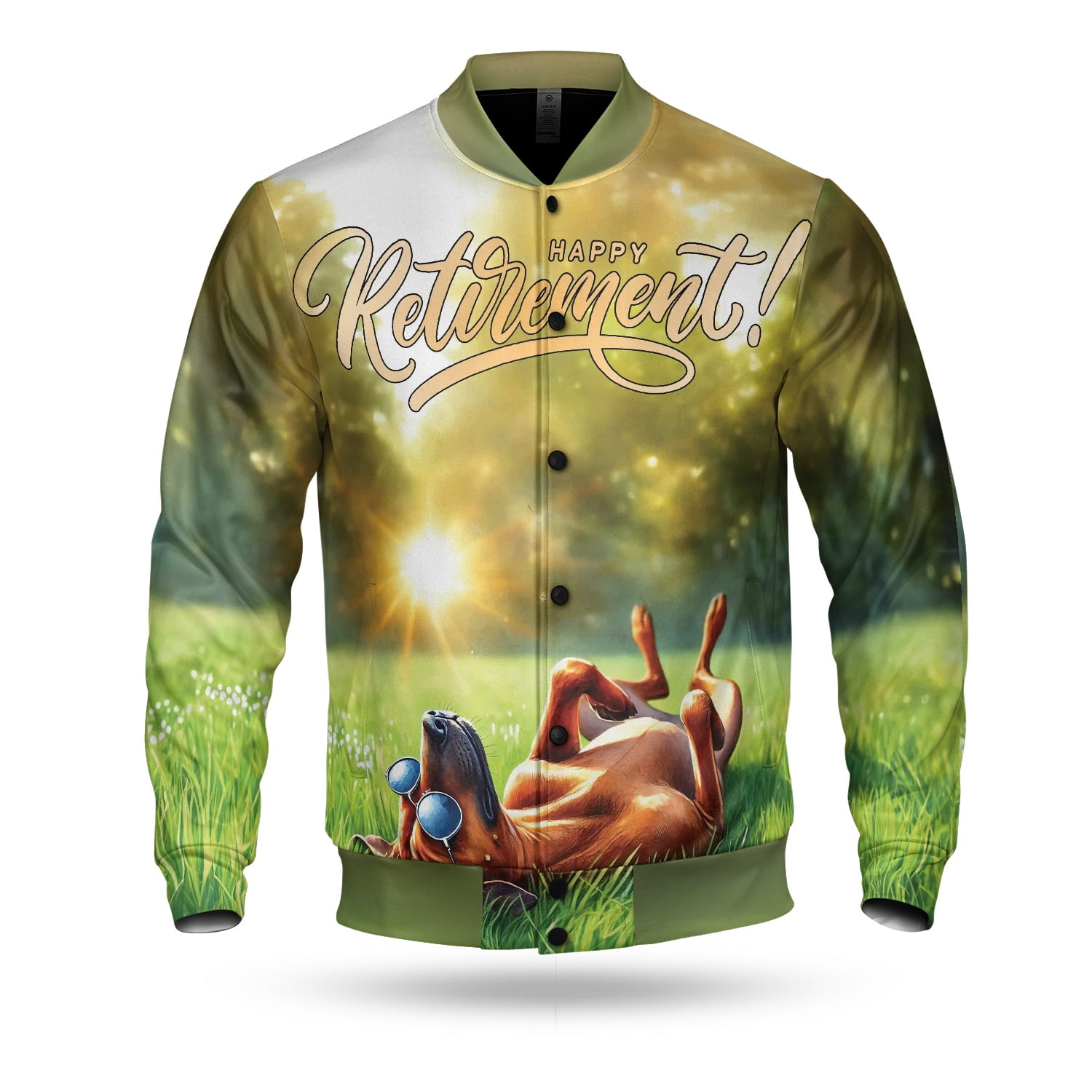 Happy Retirement with Rhodesian Ridgeback Enjoy Life Rest Time All Over ...