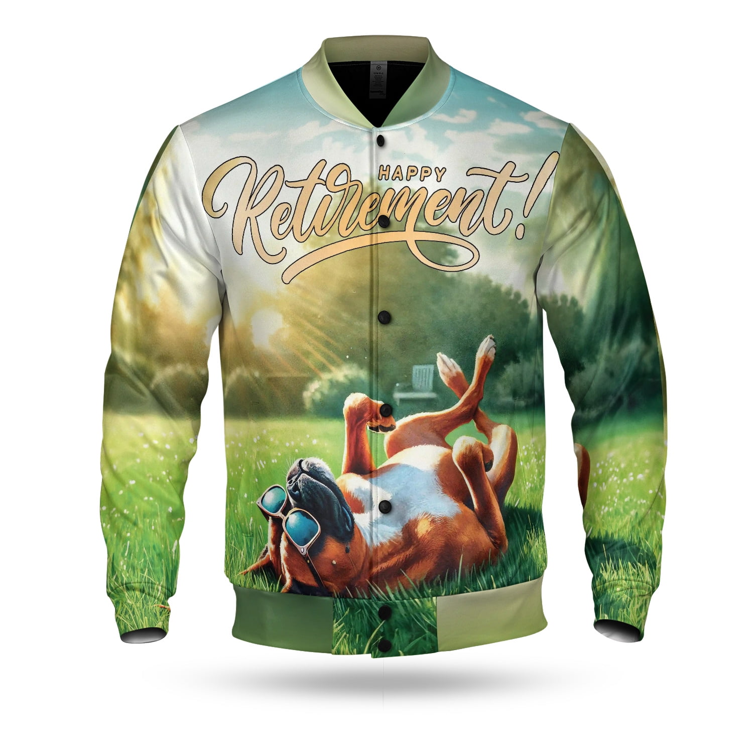 Happy Retirement with Boxer Enjoy Life Rest Time All Over Print 3D ...