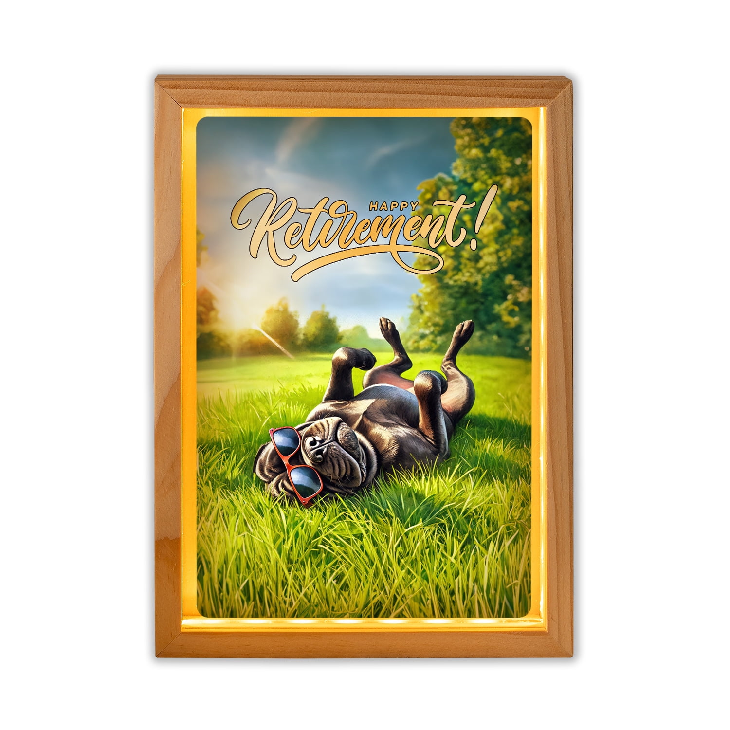 Happy Retirement with Cane Corso Enjoy Life Rest Time Acrylic Plaque ...