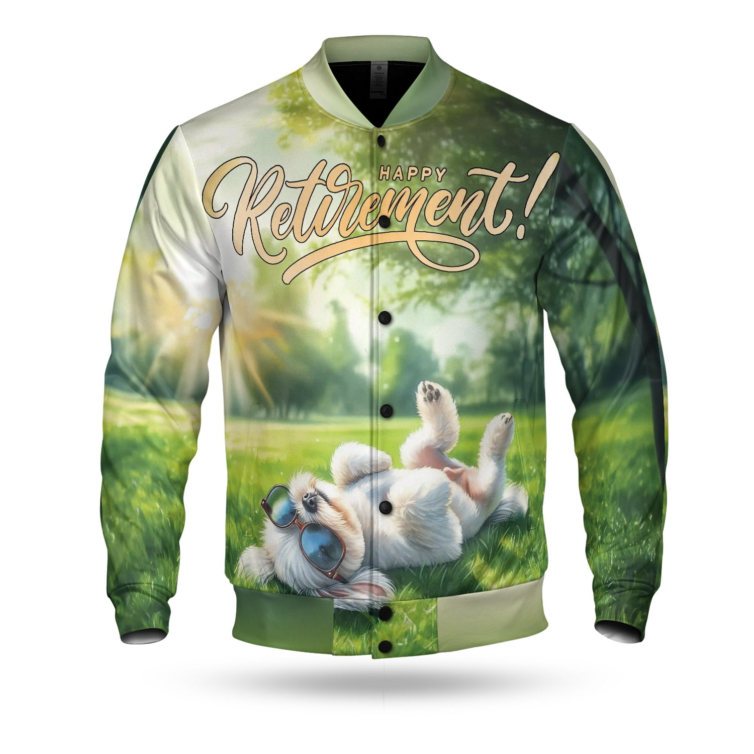 Happy Retirement with Maltese Enjoy Life Rest Time All Over Print 3D ...