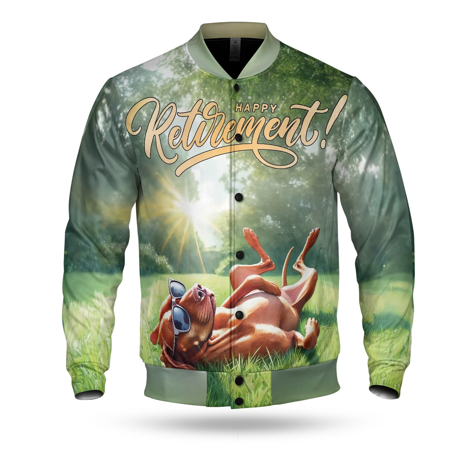 Happy Retirement with Vizsla Enjoy Life Rest Time All Over Print 3D ...