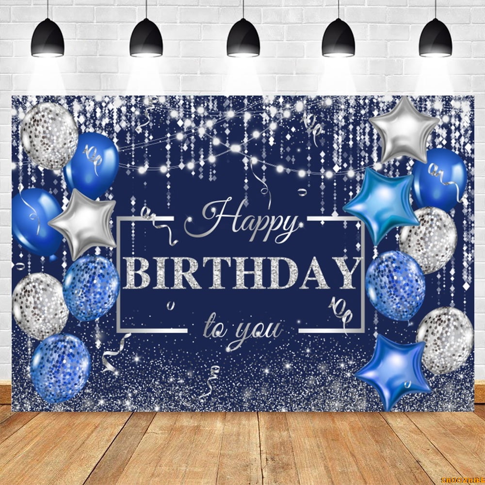 Happy Retiremt Party Backdrop Congrats Retire Glitter Balloon Cheers ...