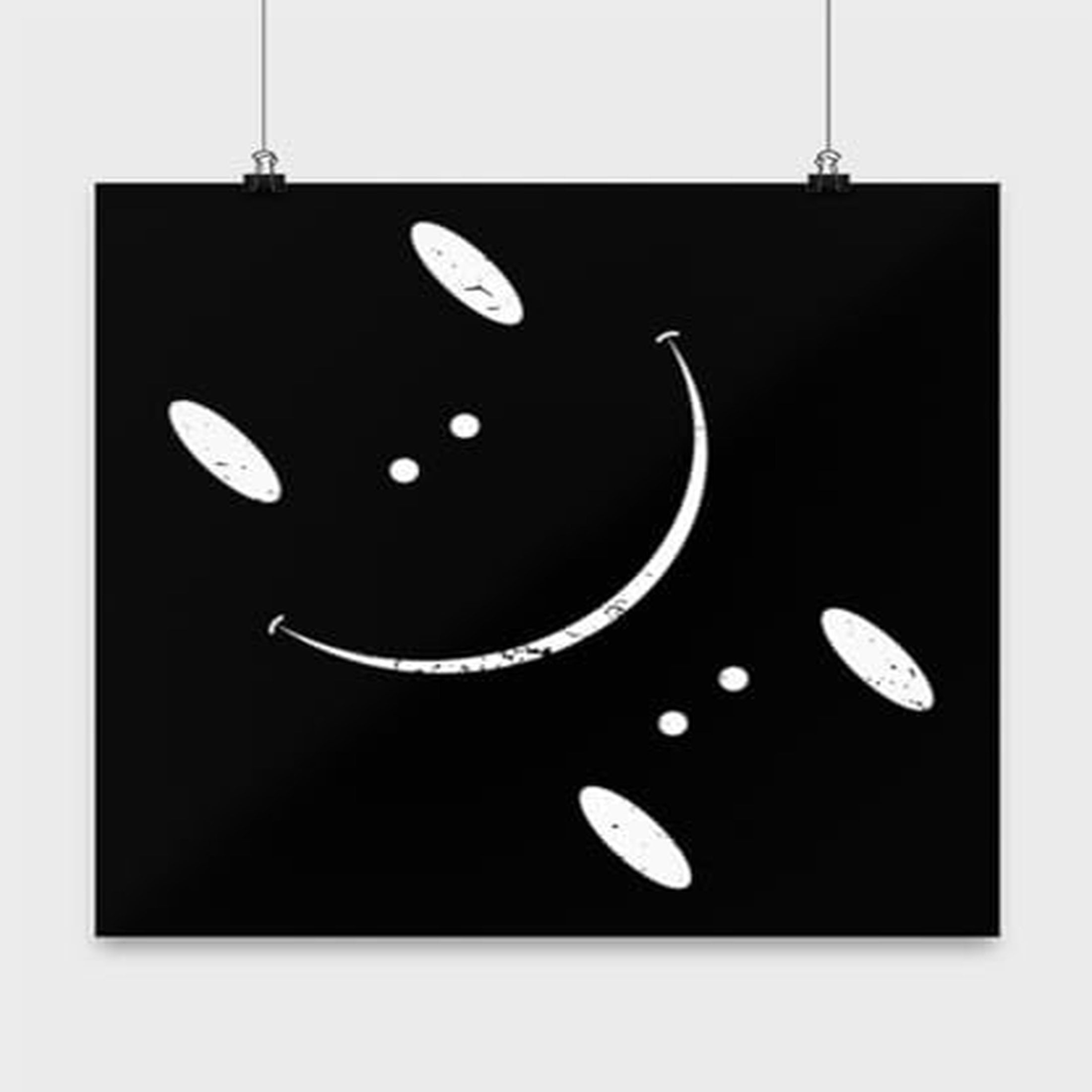 Happy Sad Mood Poster - 13x13in Wall Art for Home or Gift - Walmart.com