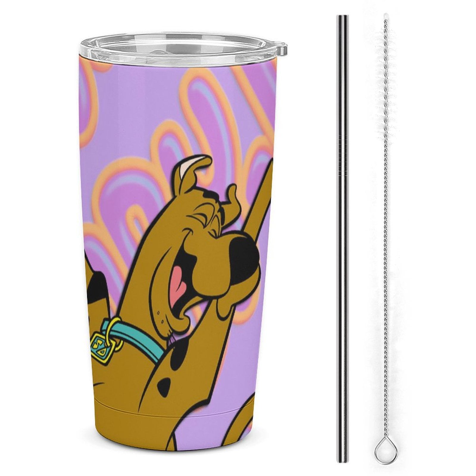Happy Scooby Doo Stainless Steel Car Cup Thermal Vacuum Insulation Mug ...