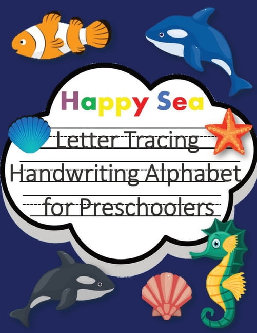 Happy Sea Letter Tracing Book Handwriting Alphabet for Preschoolers ...