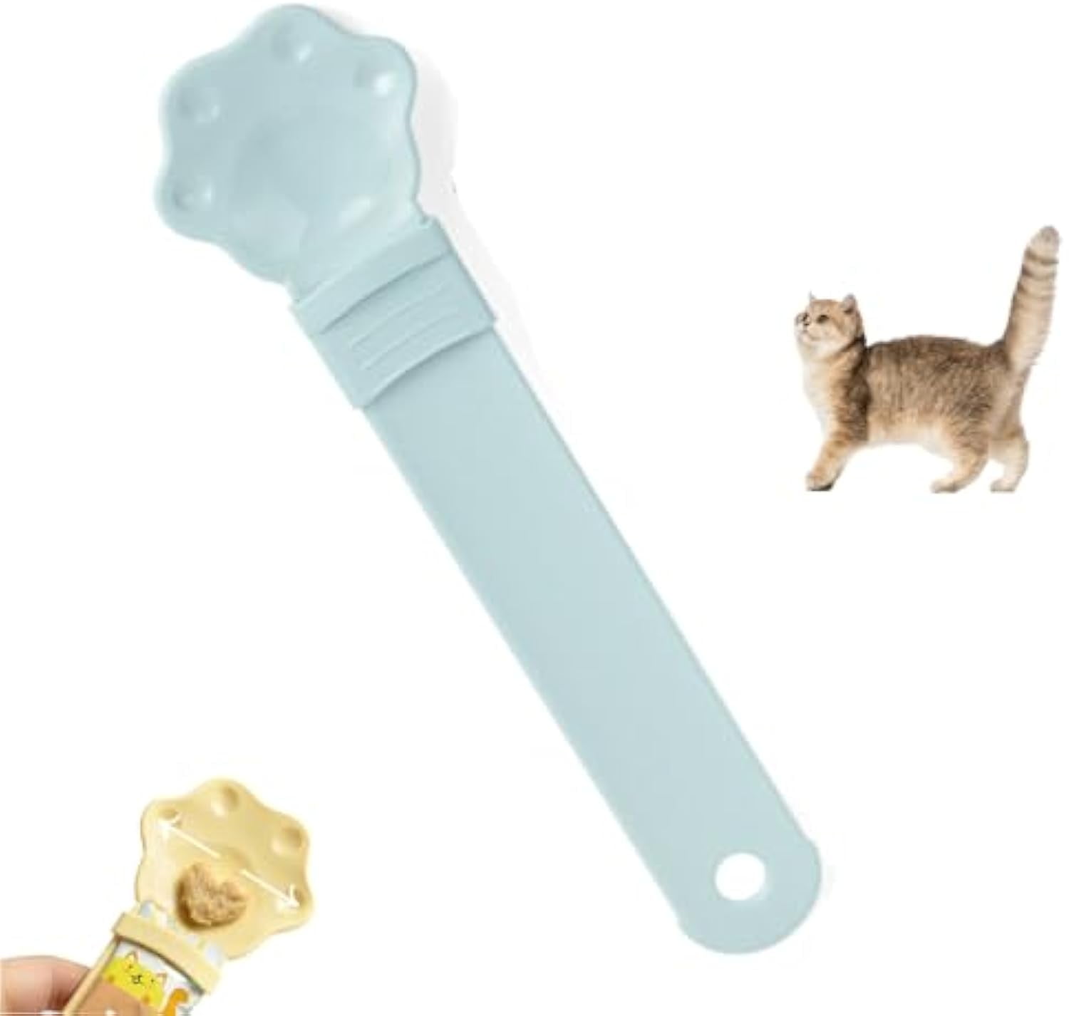 Happy Spoon for Cats, Cat Strip Happy Spoon Cat Treat Feeder Food ...