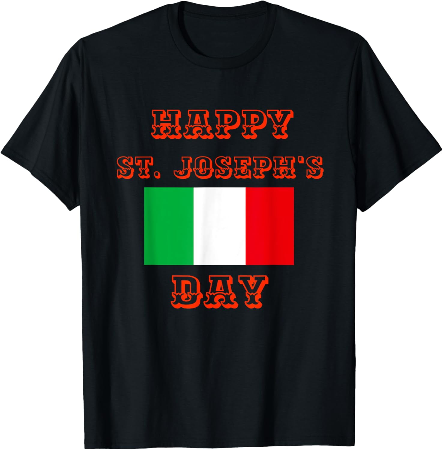 Happy St. Joseph Day Italian American Pride Holiday March 19 T-Shirt ...